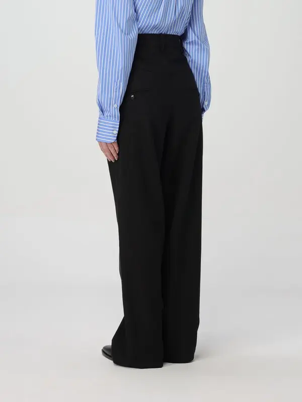 Isabel Marant Wide Leg Trousers - Black