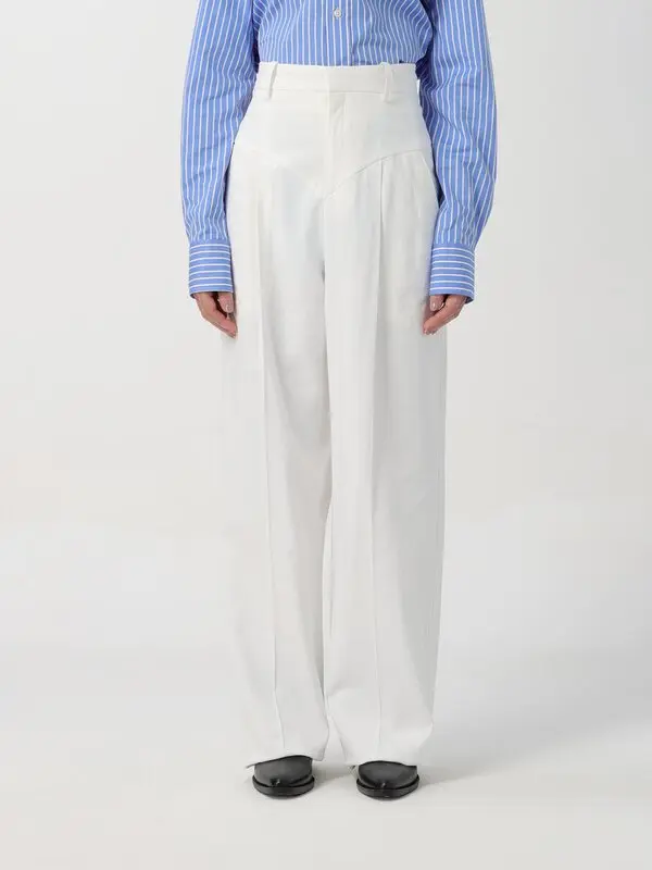 Isabel Marant Étoile Tailored Wide-leg Pants - White
