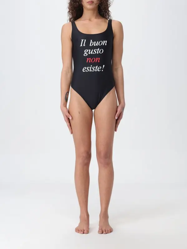 Moschino One Piece Swimsuit - Black