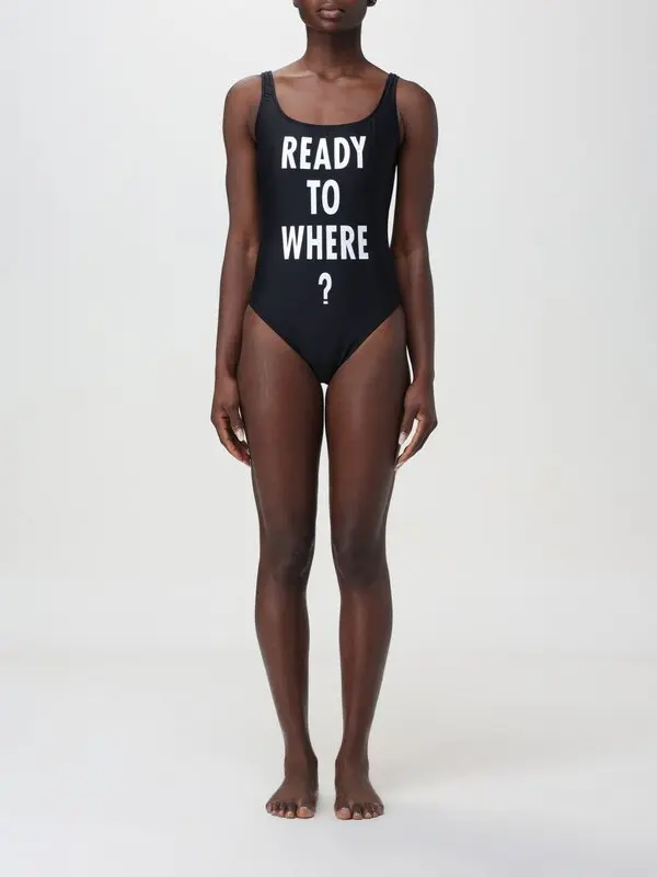 Moschino One Piece Swimsuit - Black