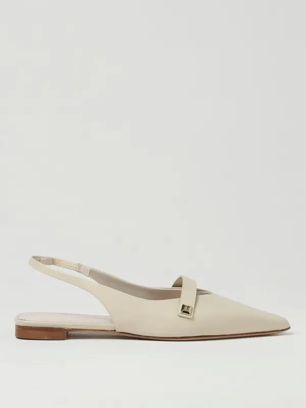 Max Mara Flat Shoes - Yellow Cream