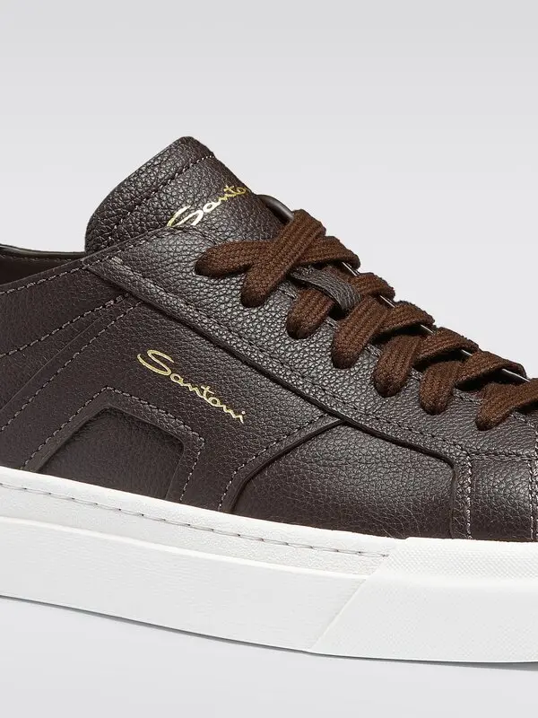 Santoni Lace Up Sneakers