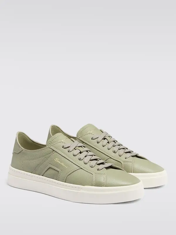 Santoni Lace Up Sneakers - Green