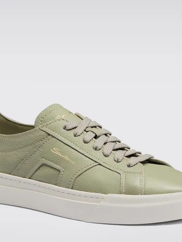 Santoni Lace Up Sneakers - Green