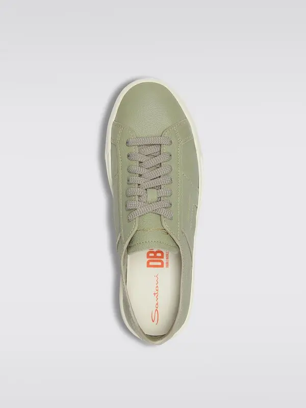 Santoni Lace Up Sneakers - Green