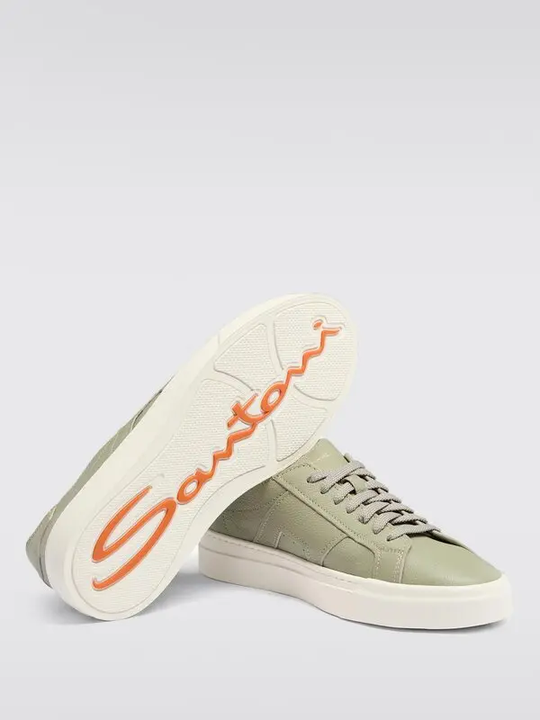 Santoni Lace Up Sneakers - Green