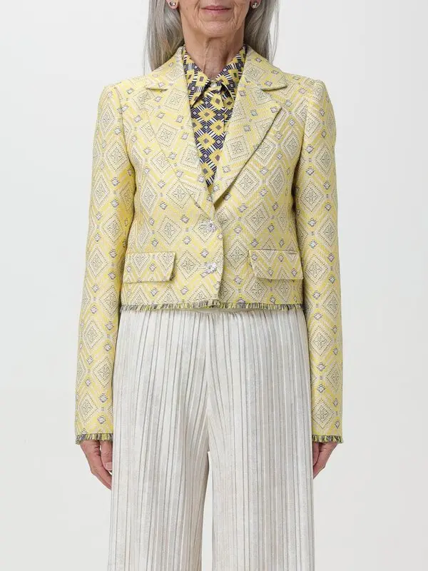 Liu Jo Embellished Cropped Blazer