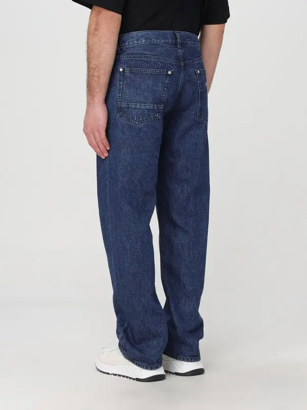 Palm Angels Straight Leg Jeans - Denim
