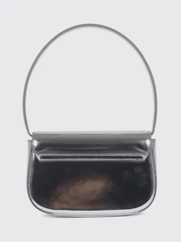 DIESEL® Mini Bag With Logo Detail - Silver
