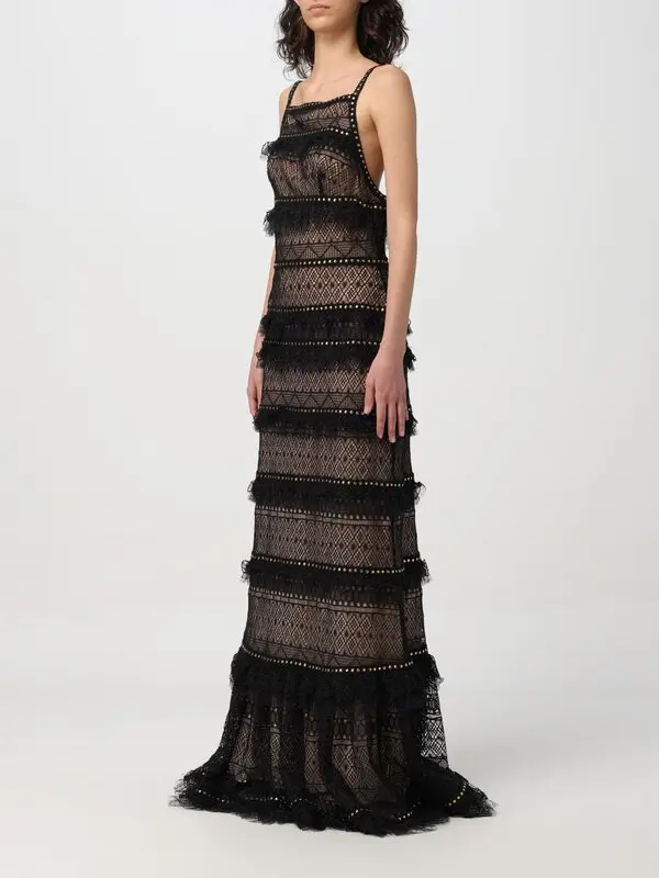 Elie Saab Lace Maxi Dress