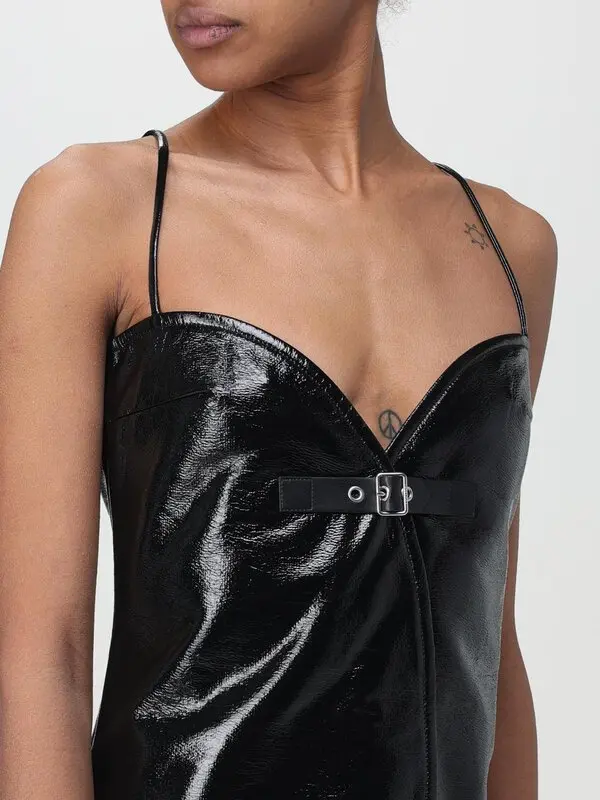 COURREGES Patent Mini Dress