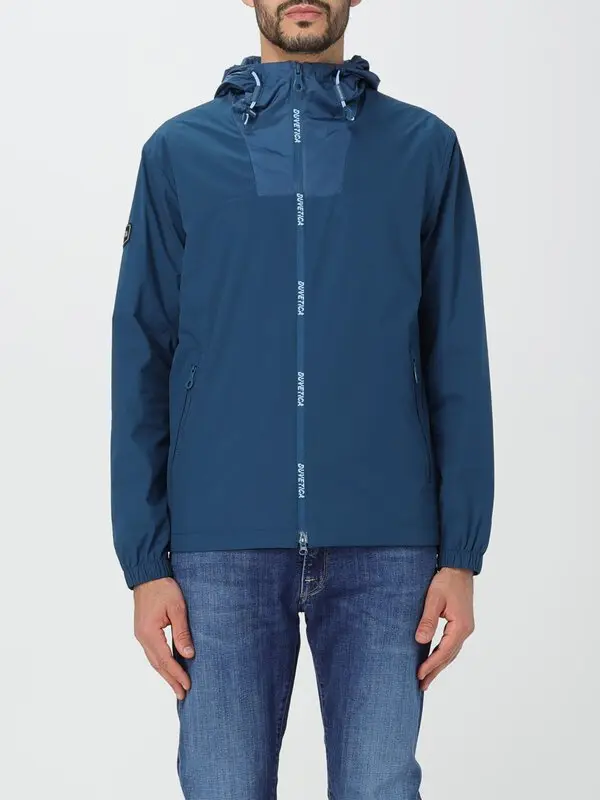 Duvetica Zip-up Hooded Jacket - Blue
