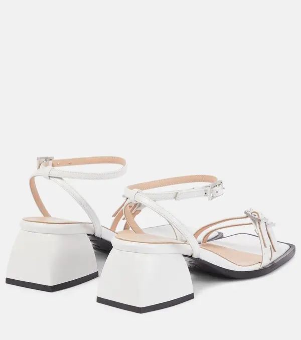 NODALETO Bulla Laetitia 45 Leather Sandals