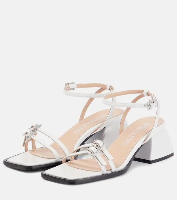 NODALETO Bulla Laetitia 45 Leather Sandals