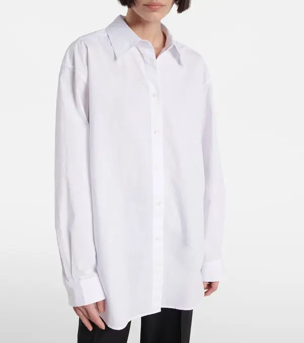 TOTEME Cotton Poplin Shirt - White