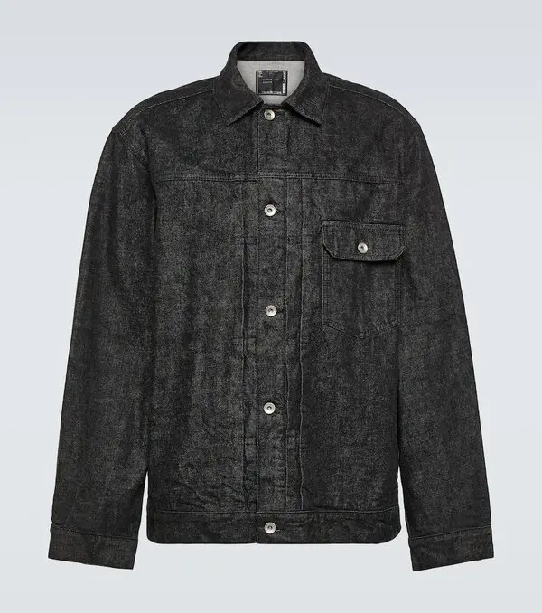 Sacai Denim Blouson Jacket