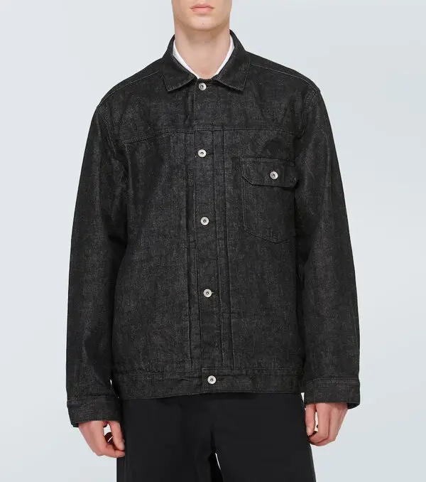 Sacai Denim Blouson Jacket