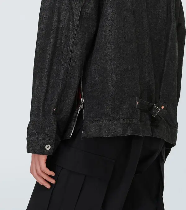 Sacai Denim Blouson Jacket