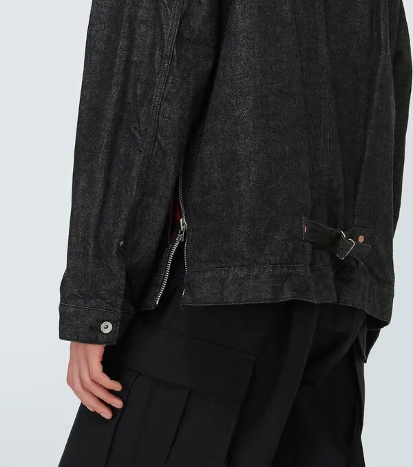 Sacai Denim Blouson Jacket