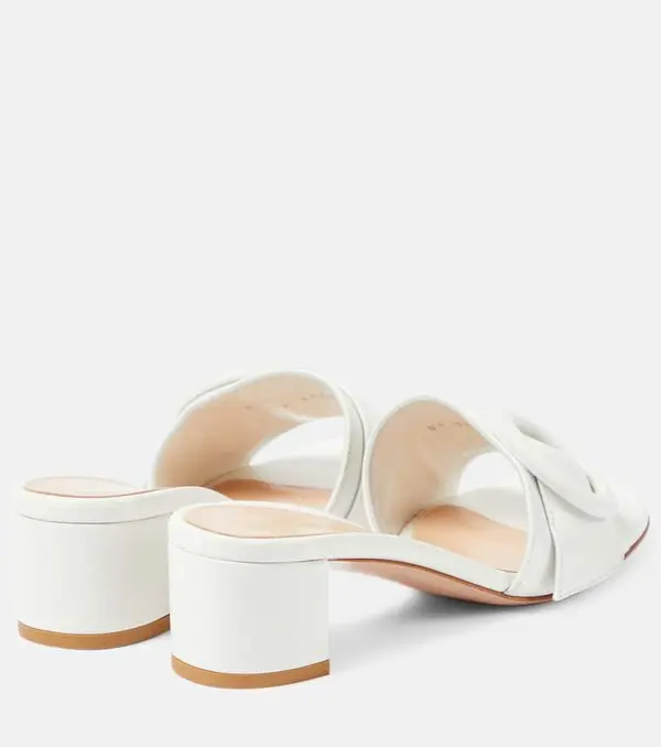 GIANVITO ROSSI Embellished Leather Sandals
