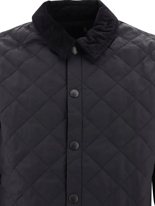 Barbour Heritage Liddesdale' Quilted Jacket - Black