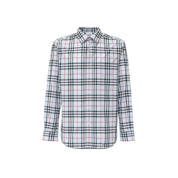 Burberry Checked Cotton Shirt