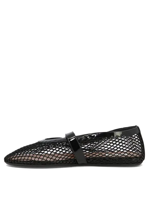 Alaïa Fishnet Ballet Flats