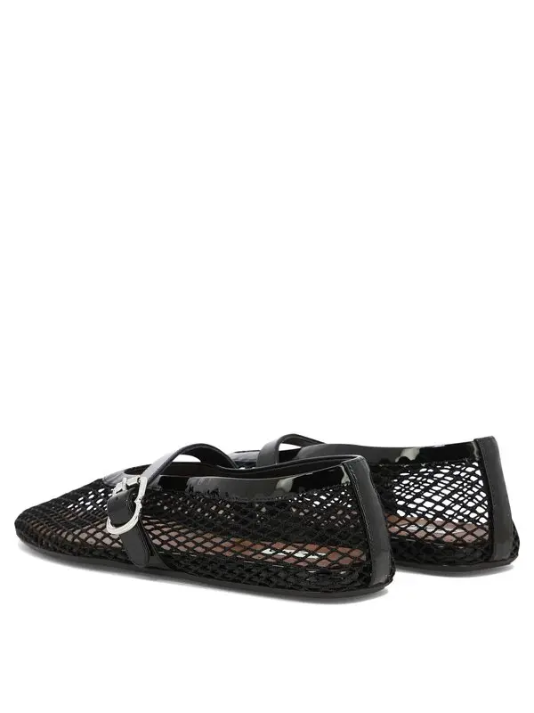 Alaïa Fishnet Ballet Flats