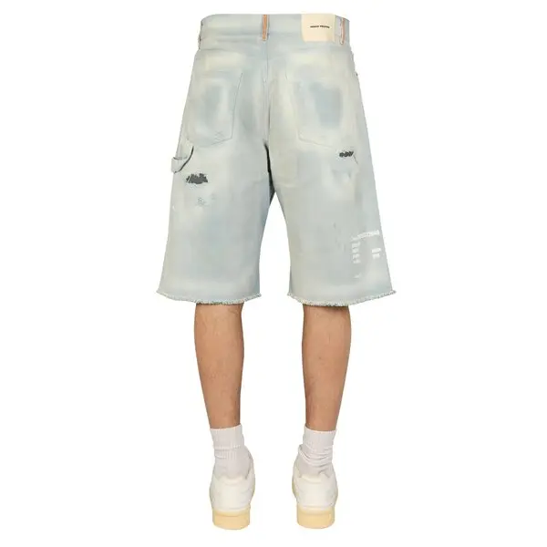 Heron Preston Denim Shorts
