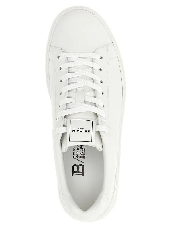 Balmain B-court Sneakers - White