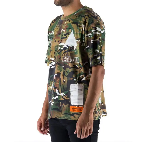 Heron Preston Camouflage T Shirt