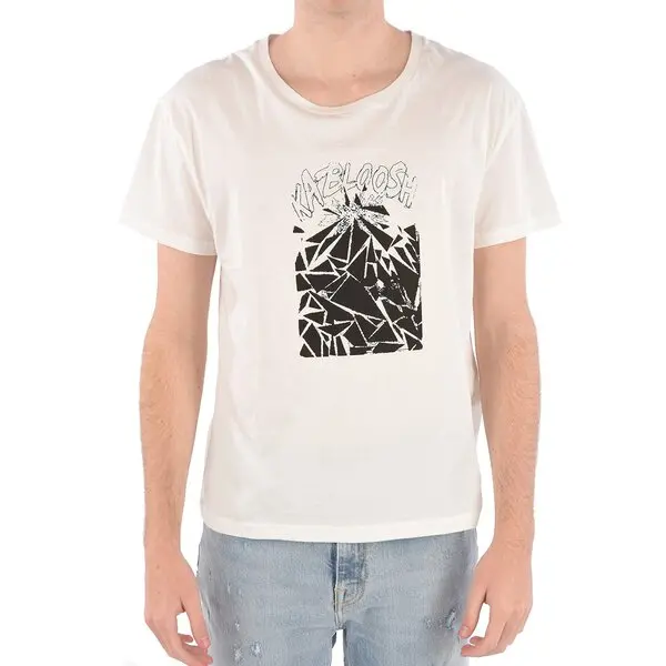 Celine Printed Cotton T Shirt