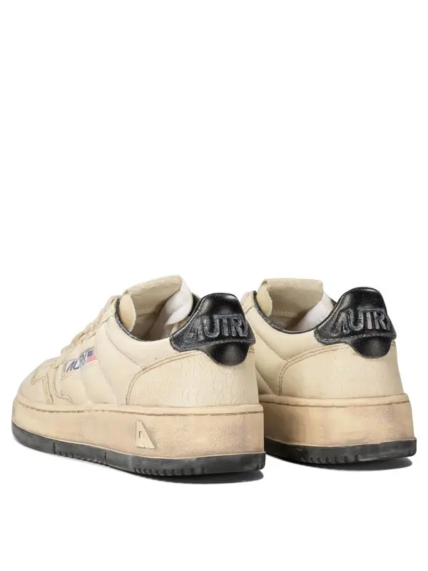 AUTRY Medalist Low Sneakers - Beige
