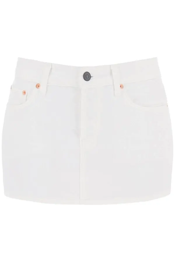 Wardrobe.NYC Denim Mini Skirt