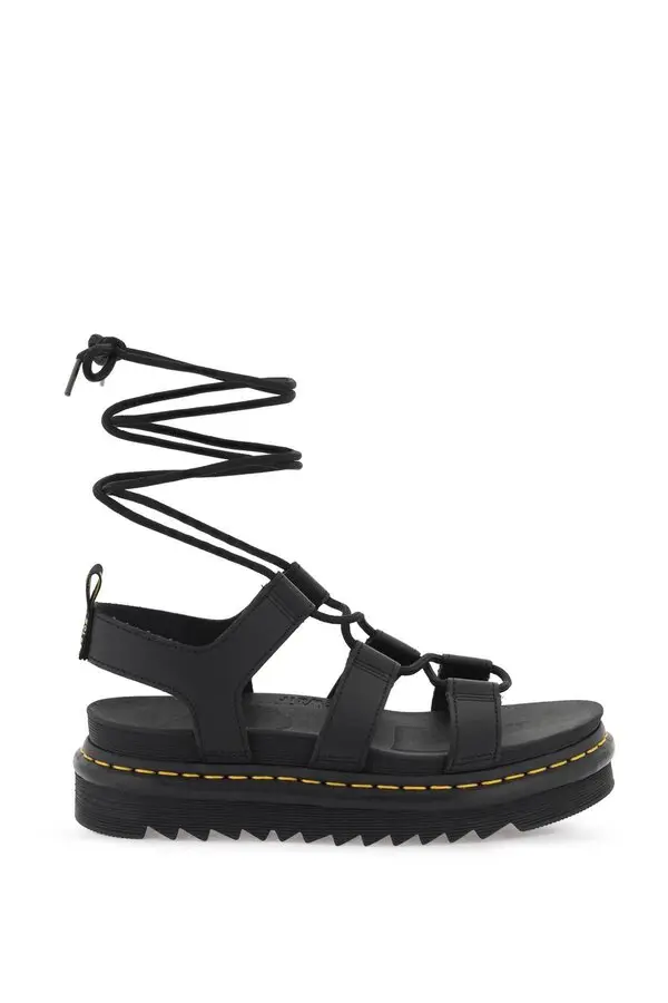 Dr. Martens Nartilla Hydro Leather Gladiator Sandals