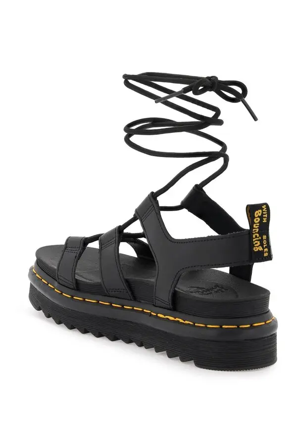 Dr. Martens Nartilla Hydro Leather Gladiator Sandals