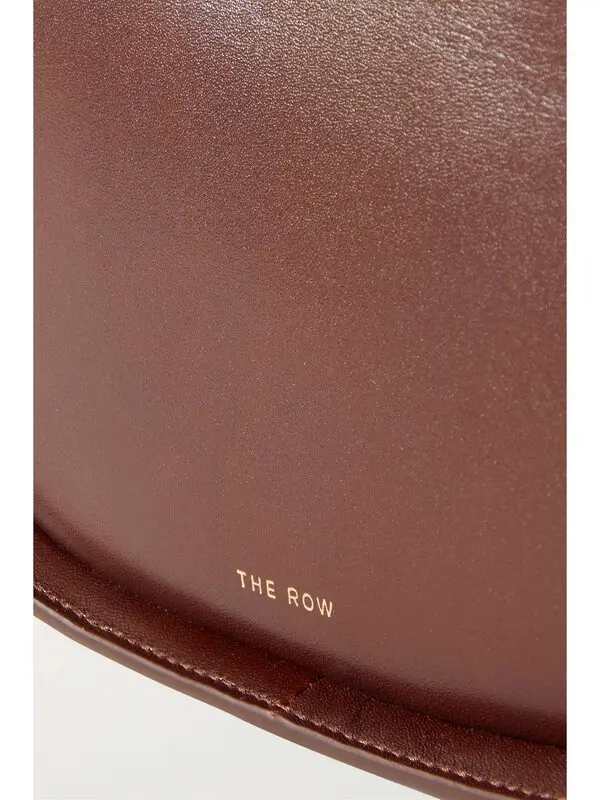 THE ROW Half Moon Leather Shoulder Bag