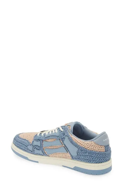 Amiri Skeleton Woven Raffia Sneaker