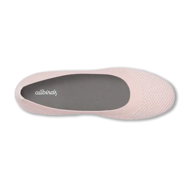 Allbirds Tree Breezer Ballet Flats - Calm Taupe