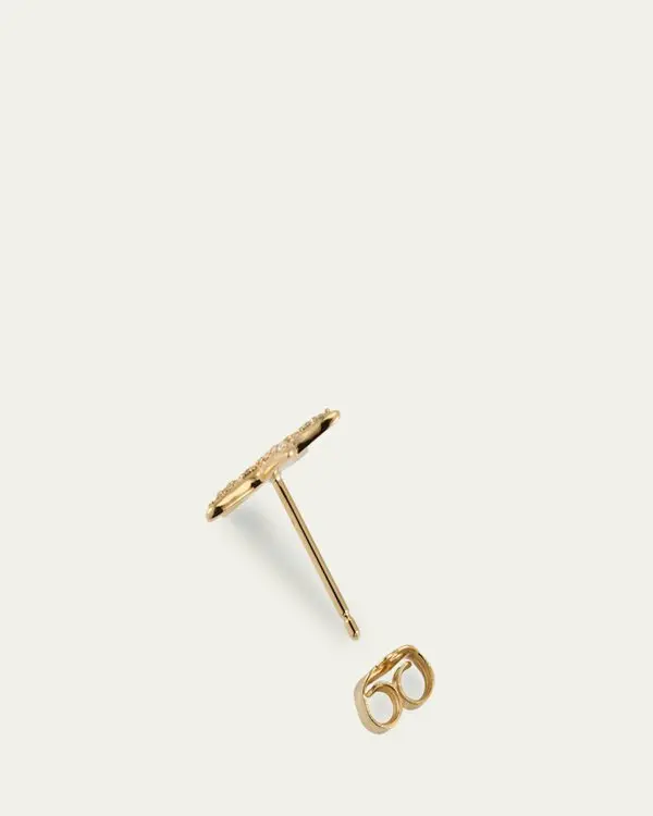 SYDNEY EVAN 14k Yellow Diamond Starfish Stud Earring