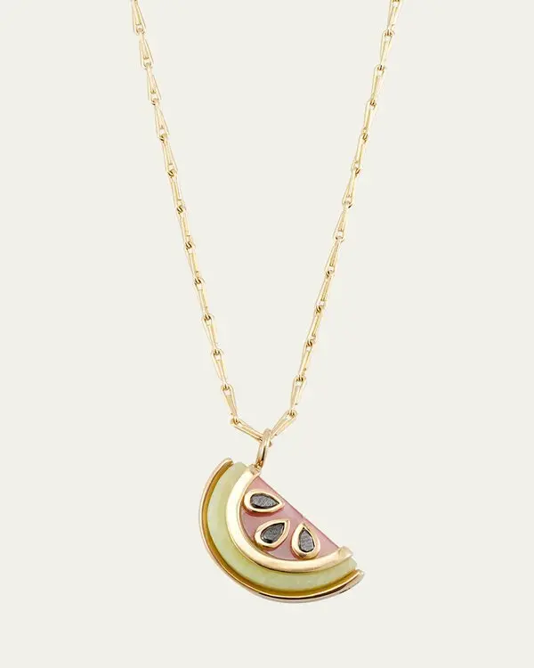 brent neale - Brent Neale Small Watermelon Pendant Necklace