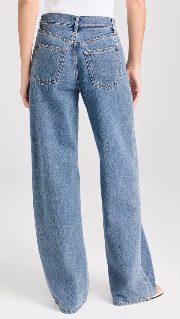 Still Here Walker Straight Leg Jeans - Cloud Classic Blue