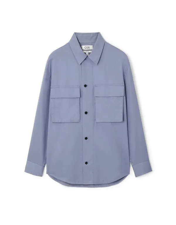 Cos Shirt Size Tencel Lyocell, Cotton