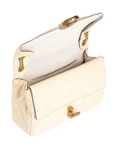 Sandro Quilted Leather Shoulder Bag With Twist-lock Fastening