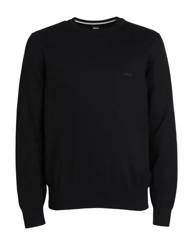 BOSS Sweater Size Cotton - Black