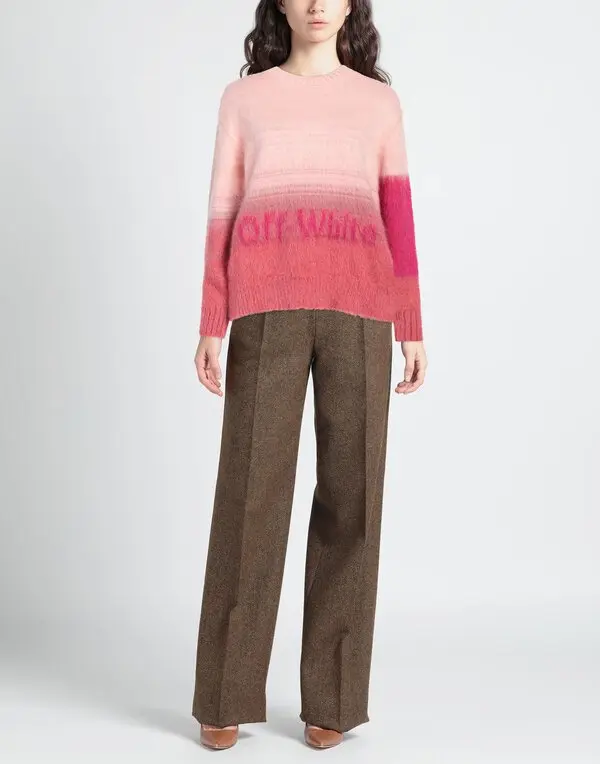 OFF-WHITE™ Sweater Mohair Wool Blend - Blush