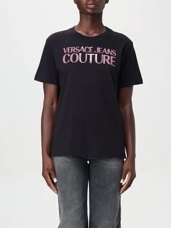 Versace Logo T-shirt - Black 1