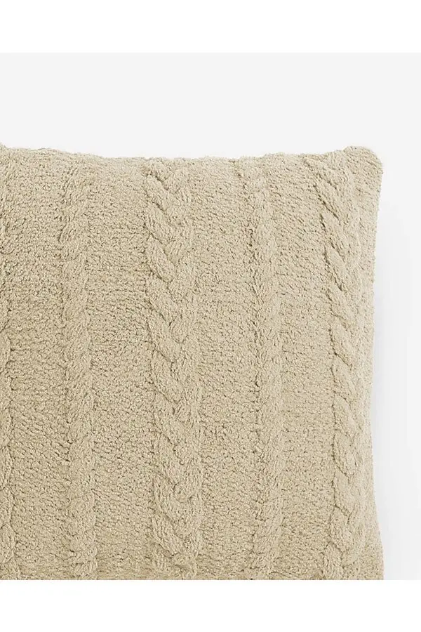 Free People Sunday Citizen Braided Throw Pillow - Sahara Tan