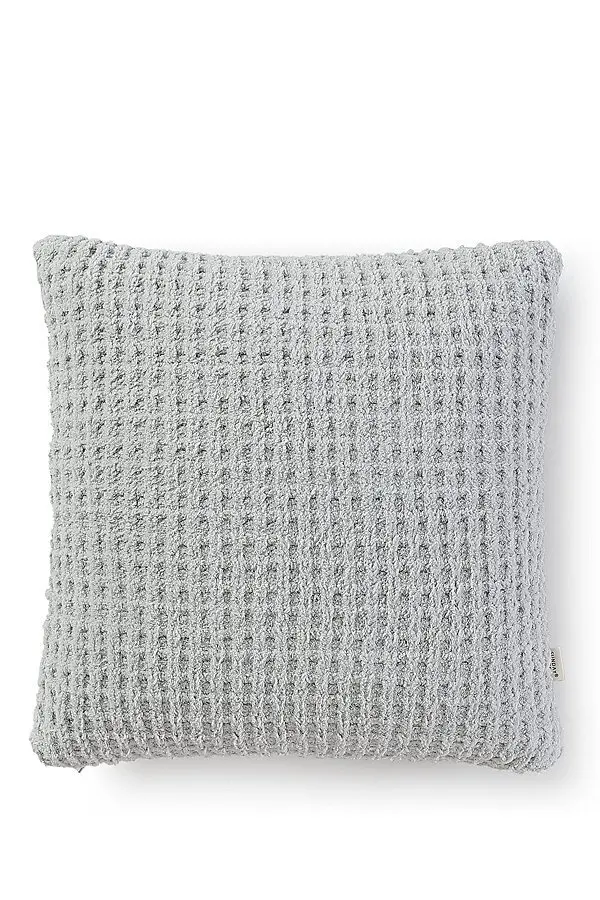 Free People Sunday Citizen Snug Waffle Throw Pillow - Cloud Grey