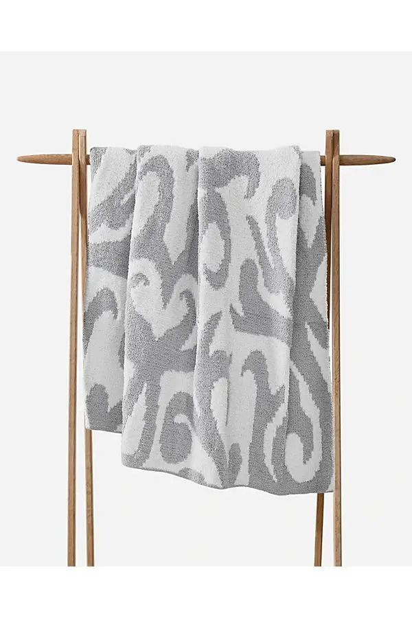 Free People Sunday Citizen Casablanca Throw - Cloud Grey
